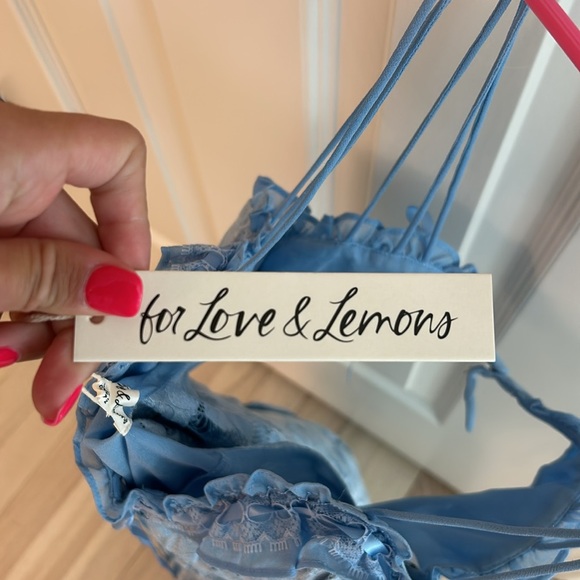 For Love And Lemons | Dresses | Kate Mini Dress For Love For Lemons ...